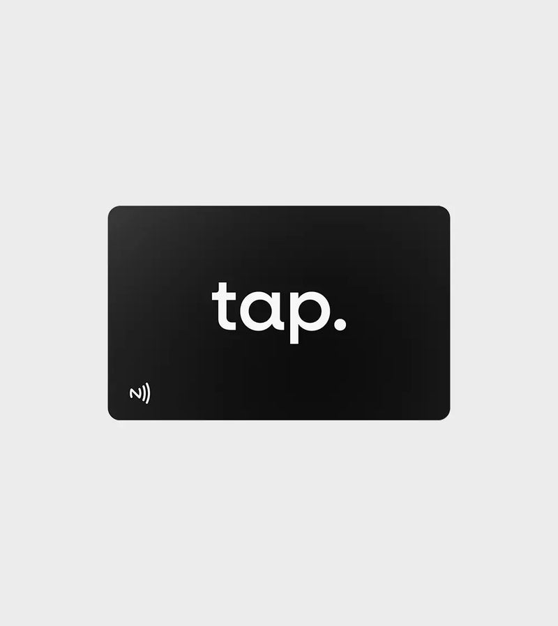 Black NFC Business Card - Effortless Networking