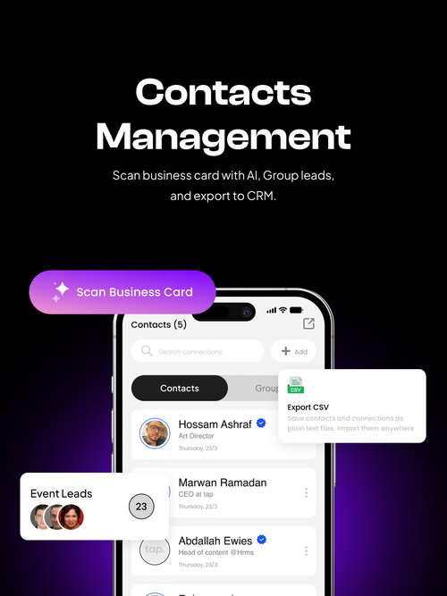 Tap - Digital Business Card