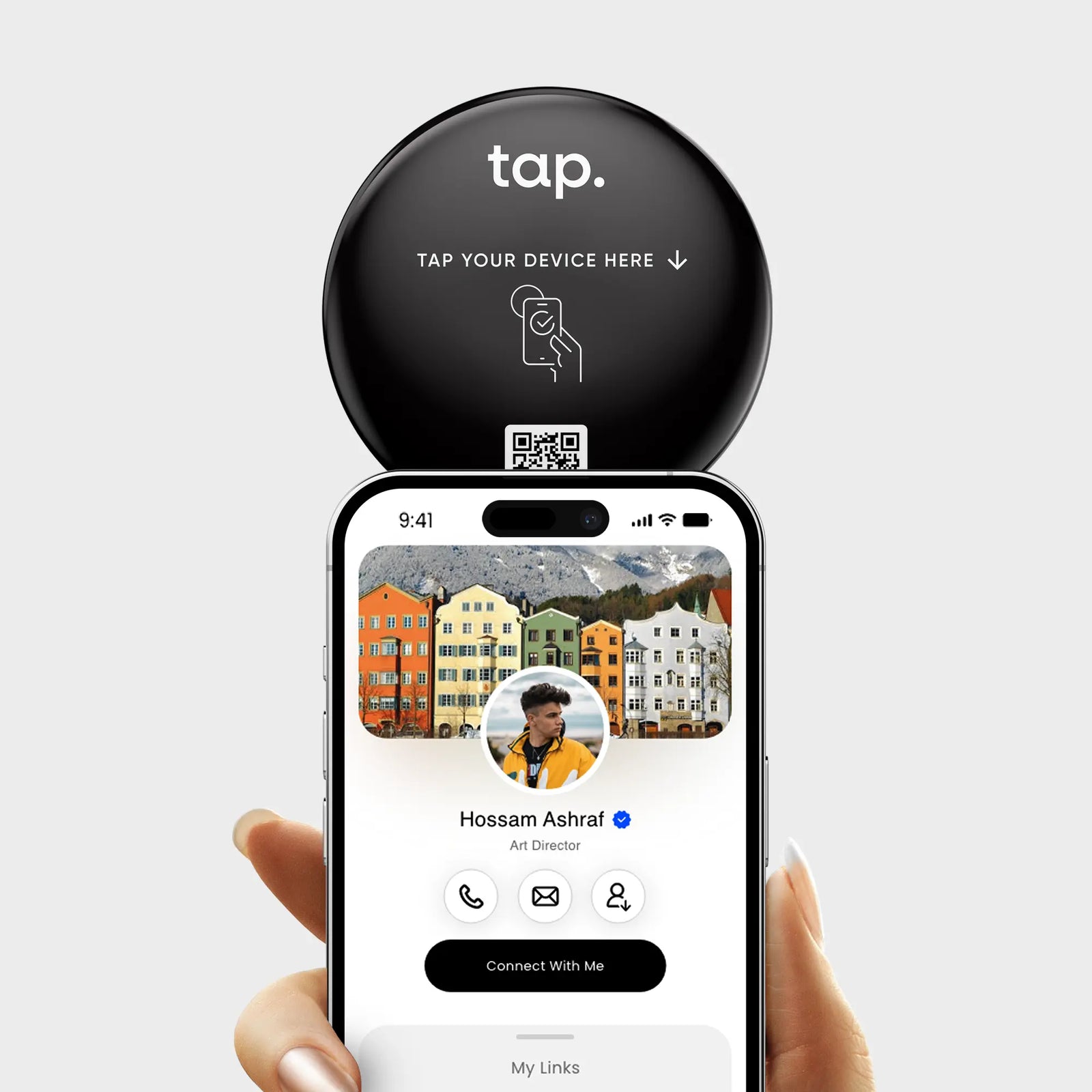 XL Tap Sticker Black - For Small Shops